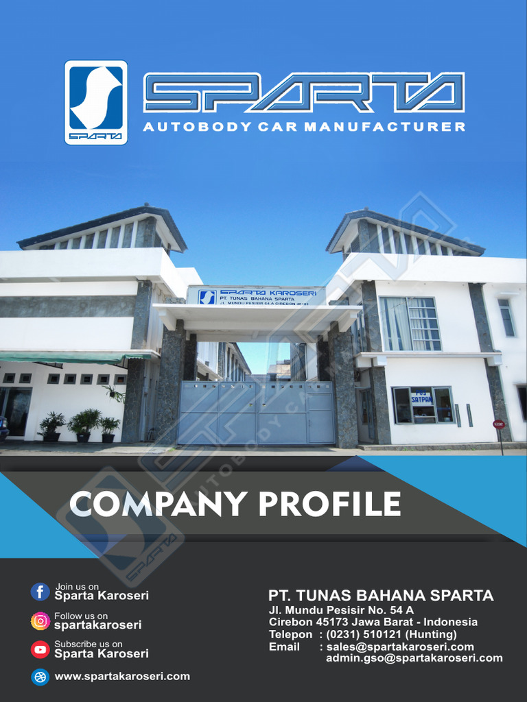 Company Profile Pt. Tunas Bahana Sparta 3 | PDF