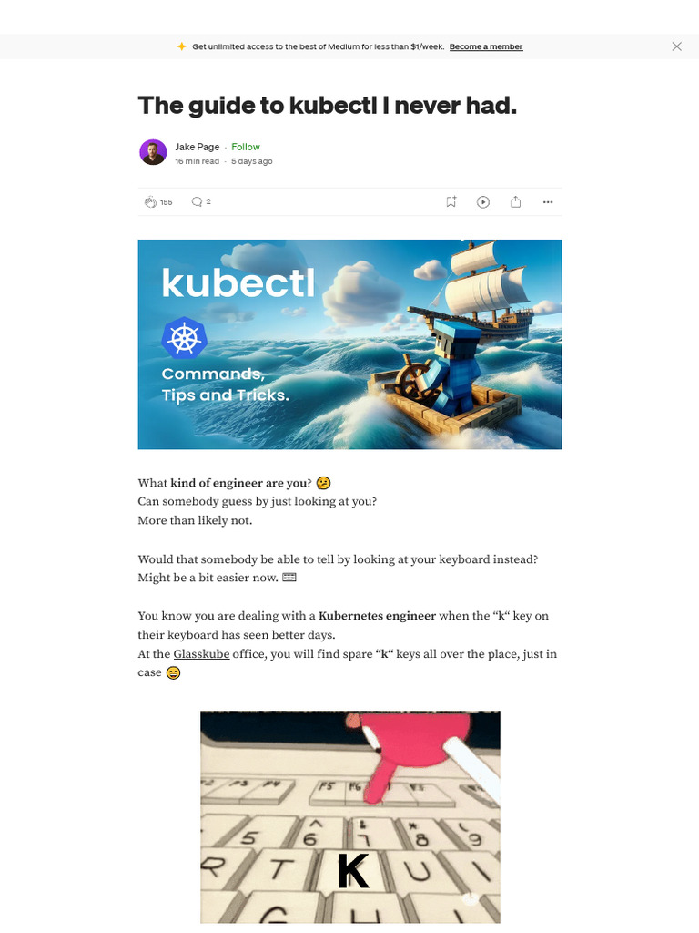 Kubectl Guide: Commands, Plugins & Tips | PDF | Computing | Software