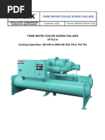 Manual Chiller Iom - Yvwe - 6s7e-B01c-Na-En (0520) | PDF | Heat Exchanger | Pipe (Fluid Conveyance)