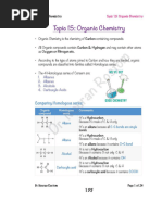 IGCSE 0620 Organic Chemistry Complete Notes | PDF