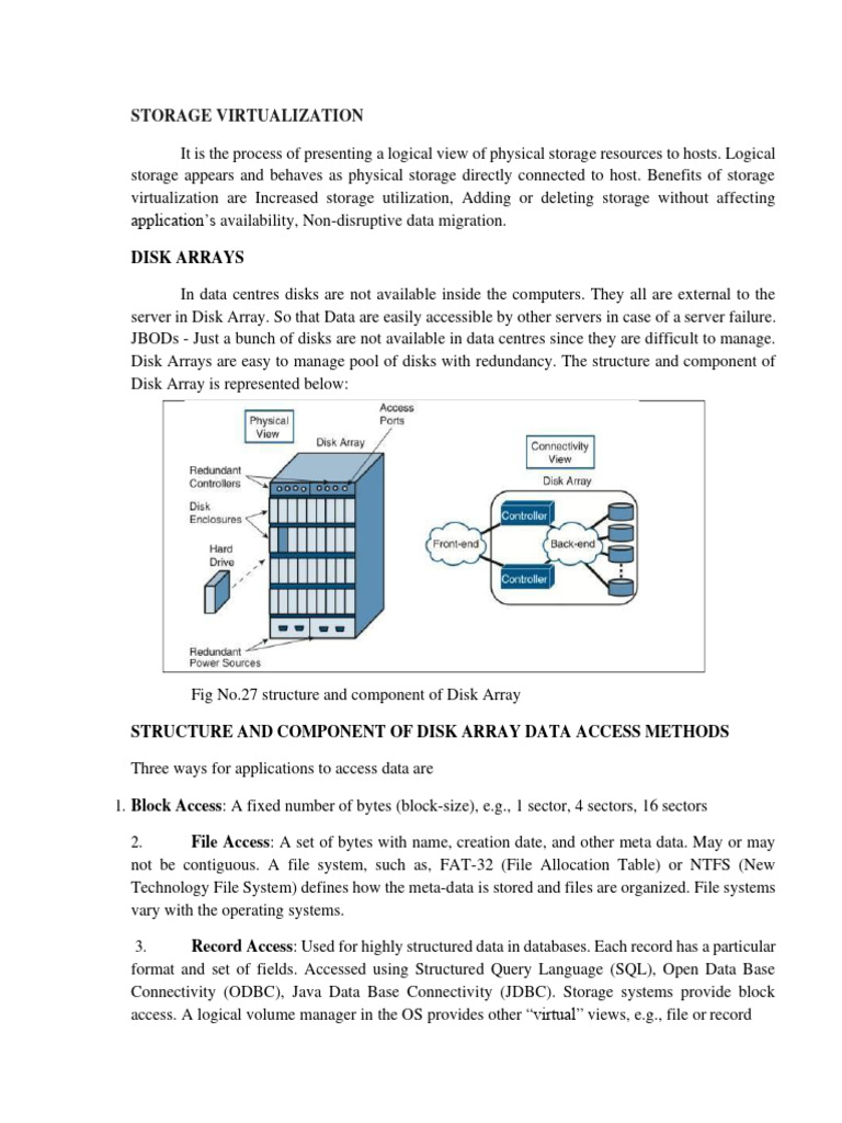 Storage Virtualization | PDF | File System | Computer Data Storage