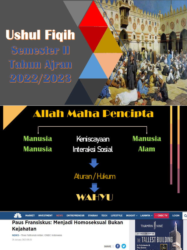 Ushul Fiqih 2022-2023 | PDF