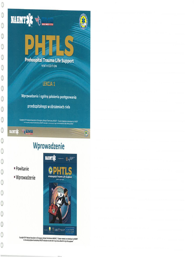 PHTLS | PDF
