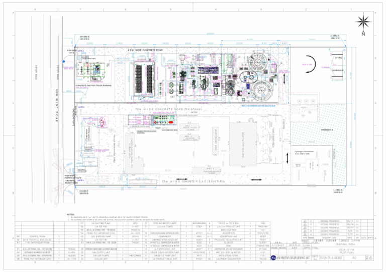 EQUIPMENT ARRANGEMENT LAYOUT - REV -- E | PDF