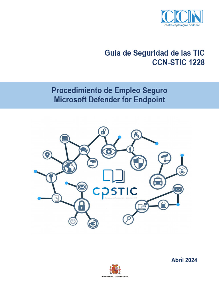 Guía Seguridad Microsoft Defender Endpoint | PDF | Computación en la ...