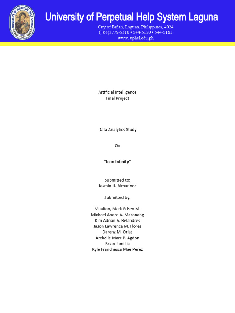 Data Analytics for Icon Infinity Game | PDF | Machine Learning ...