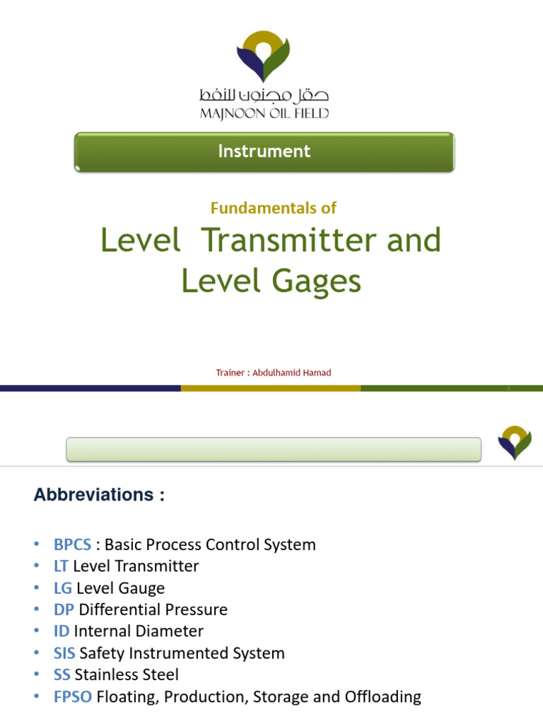 MFD Level Transmitter - HANDOUT | PDF | Ultrasound | Radar