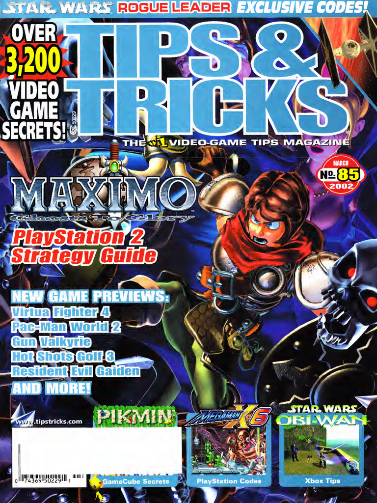 Tips & Tricks Issue 085 (March 2002) | PDF | Video Game Development ...
