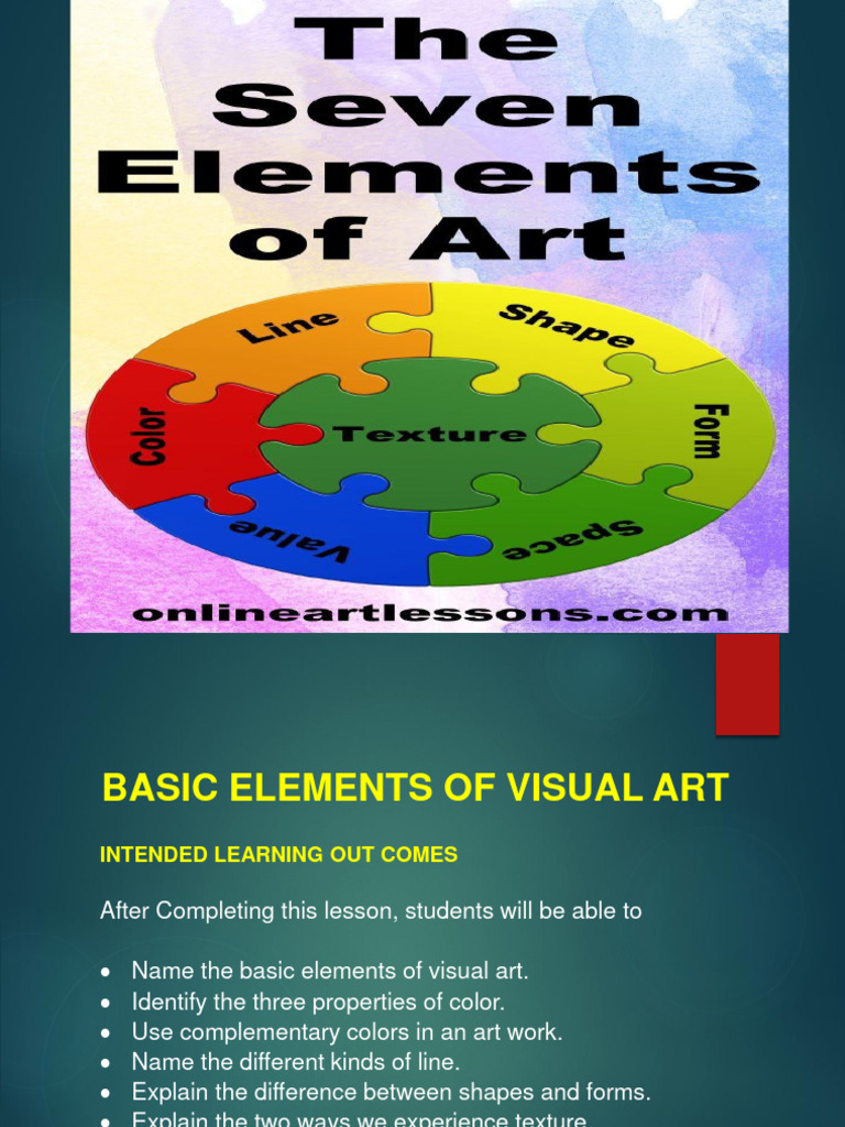 Basic-Elements-of-Art | PDF | Shape | Color