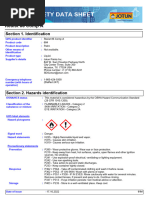 Sunlight Dishwashing Liquid Msds | PDF | Toxicity | Pollution