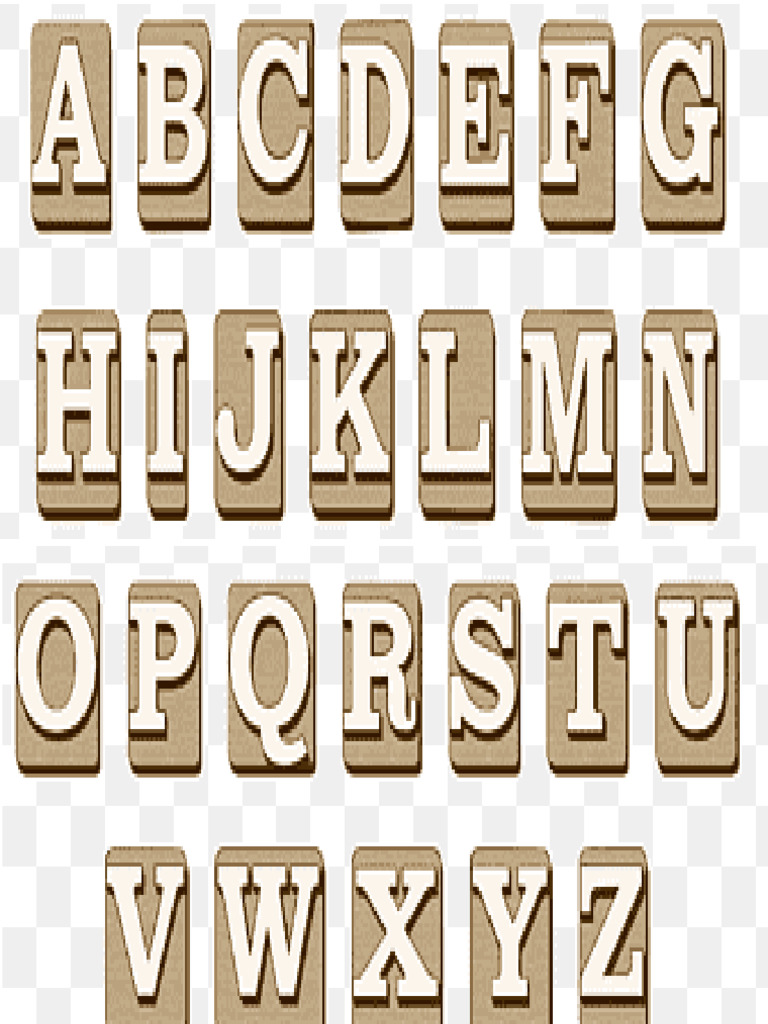 Abjad Abc Paud | PDF