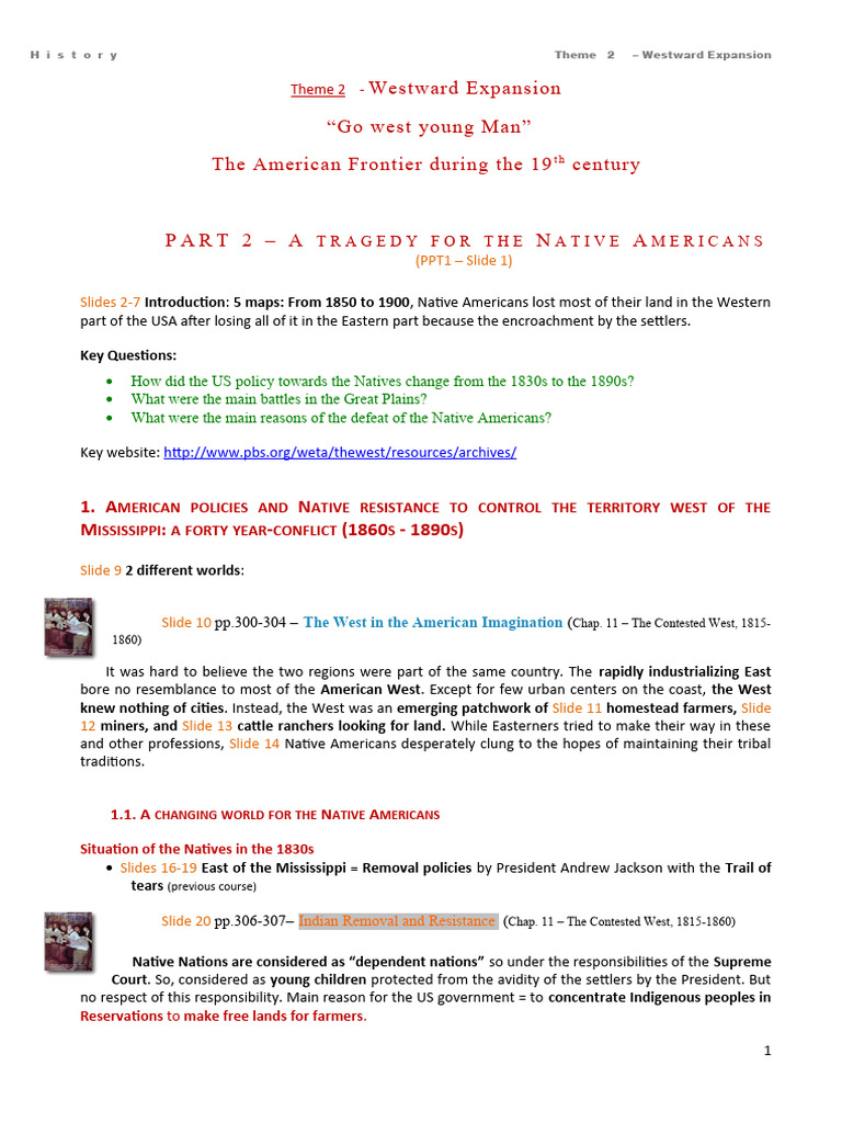 COURSE - A Tragedy For The Native Americans | PDF | Battle Of The ...