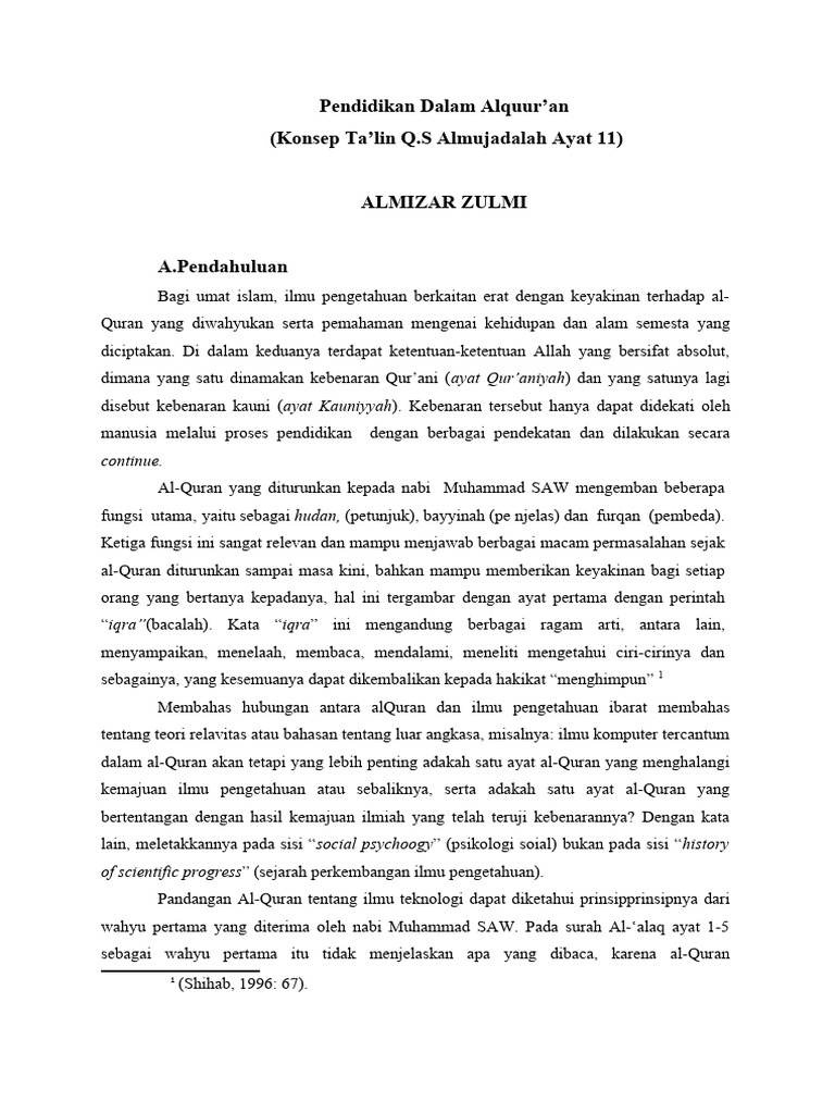 Almizar Zulmi | PDF | Filsafat | Sains & Matematika