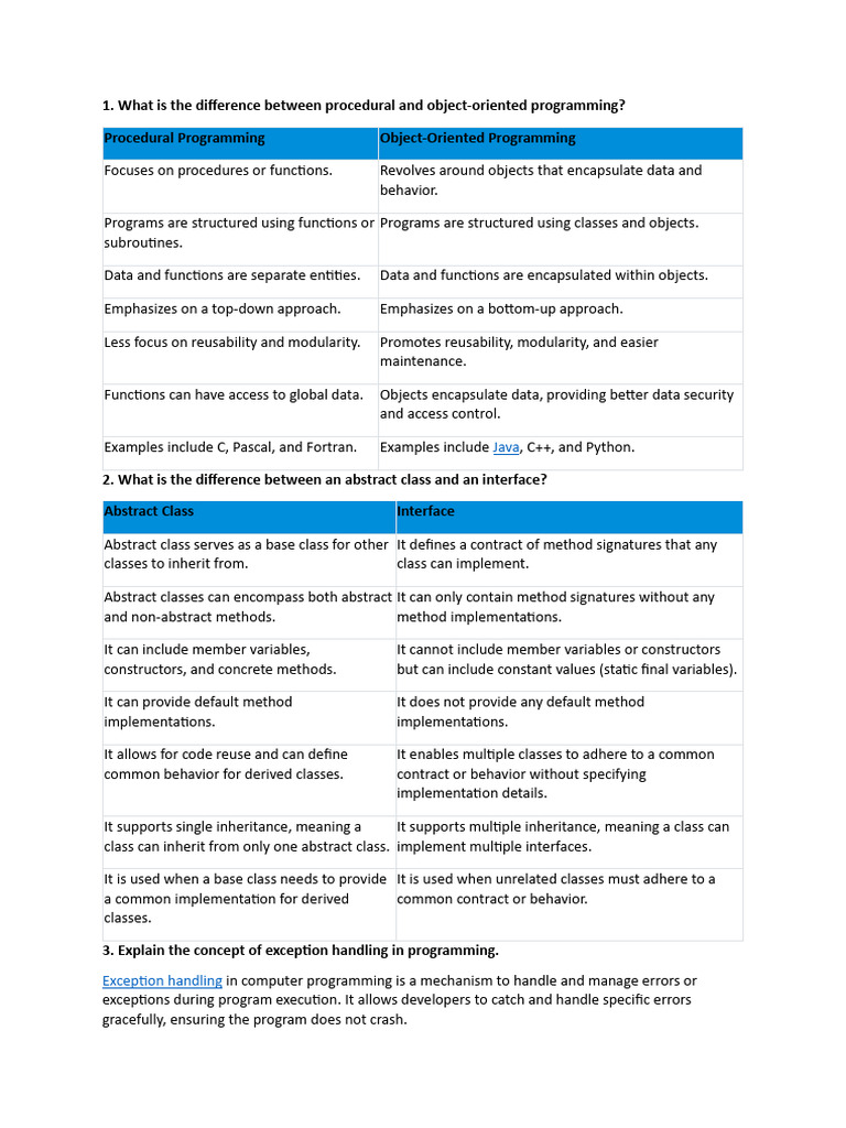 Qs Ans | PDF | Method (Computer Programming) | Class (Computer Programming) Qs Ans | PDF | Method (Computer Programming) | Class (Computer Programming)
