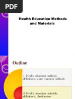 IEC Materials for Health Education | PDF | Learning | Information