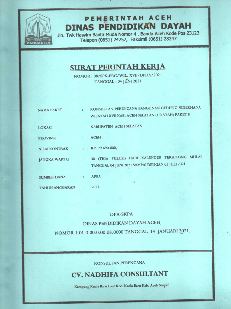 pengalaman pcv. nadhifa | PDF