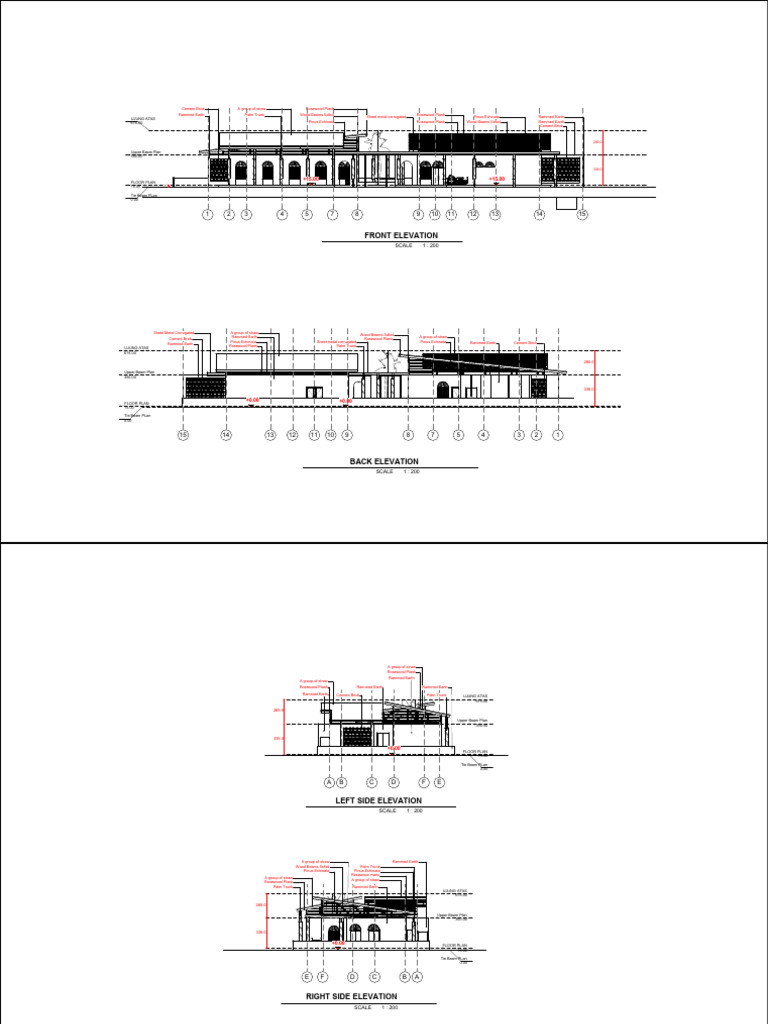 elevation | PDF | Civil Engineering | Building