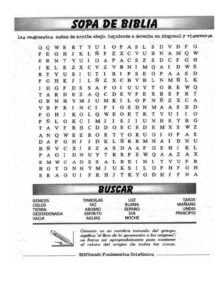 Sopas de Letra | PDF