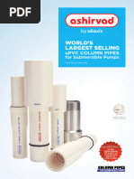 Ashirvad UGD Solutions | PDF | Pipe (Fluid Conveyance) | Foam