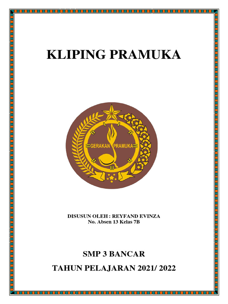 Kliping Pramuka Refan | PDF