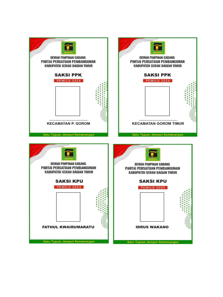 Id Card Kpu Full | PDF