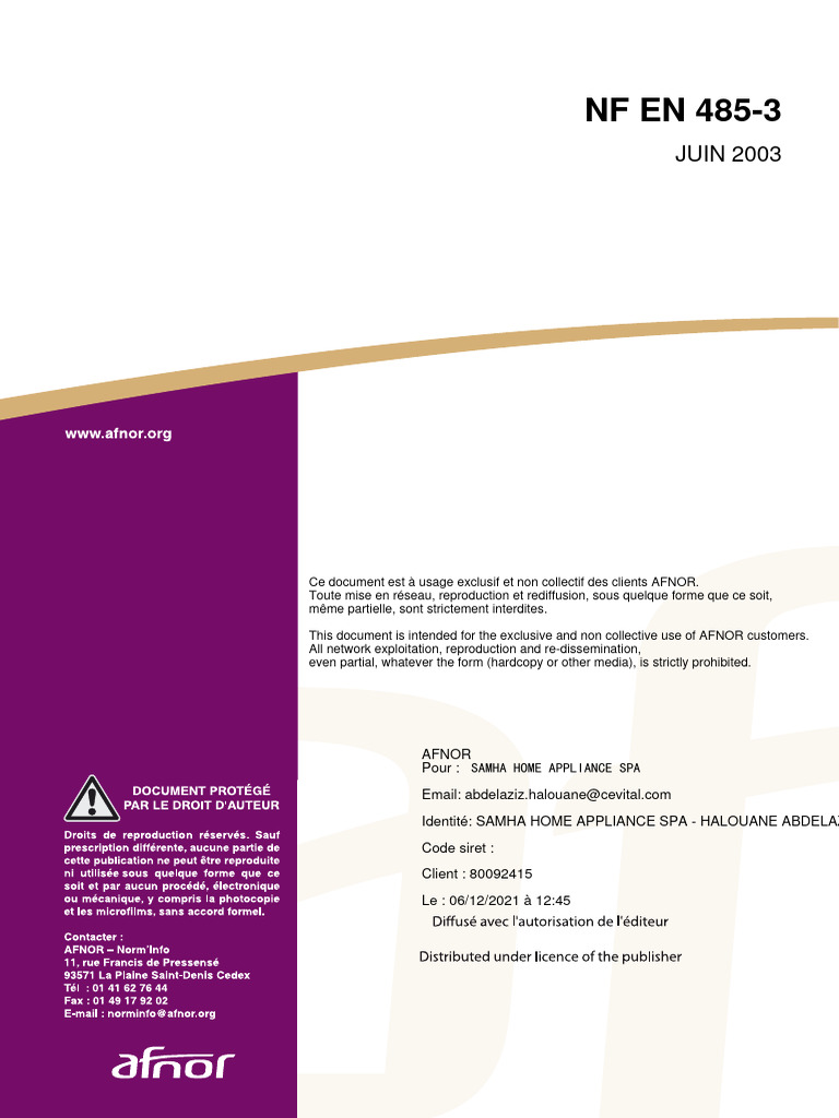 EN 485-3:2003 Aluminium Tolerances | PDF | Engineering Tolerance ...
