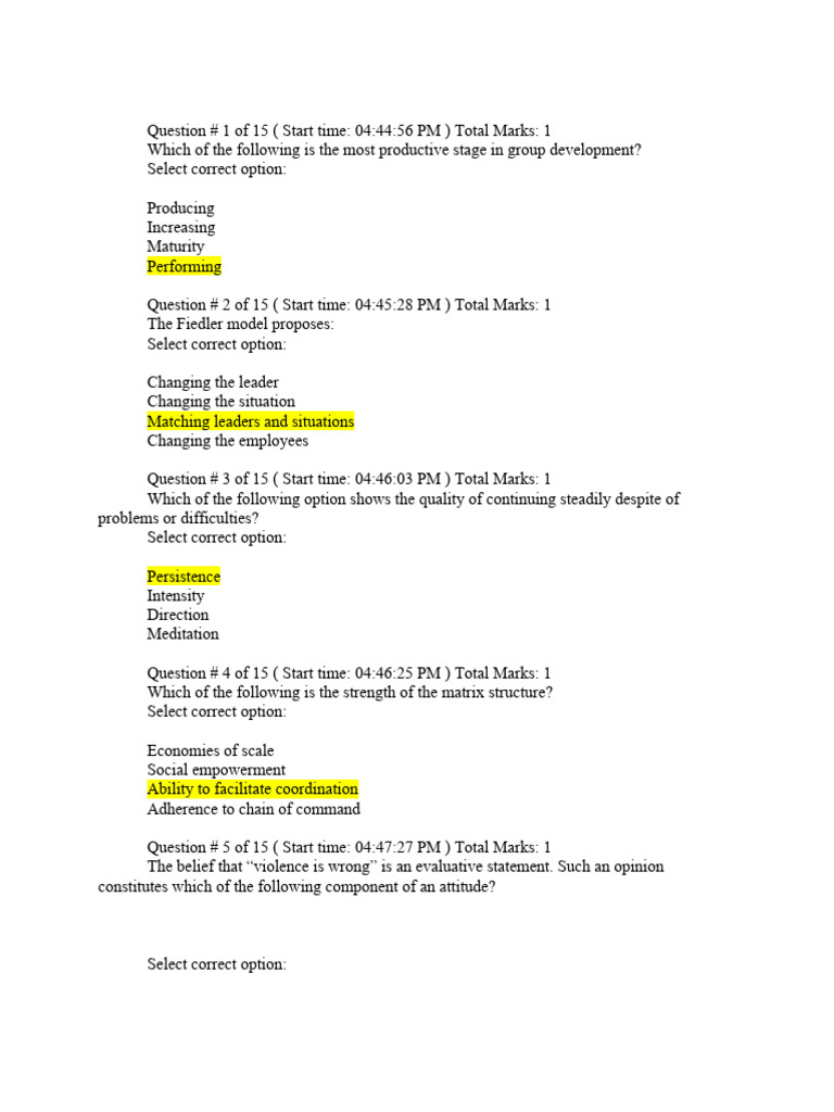 mgt502 Midterm Paper | PDF | Leadership | Cognition