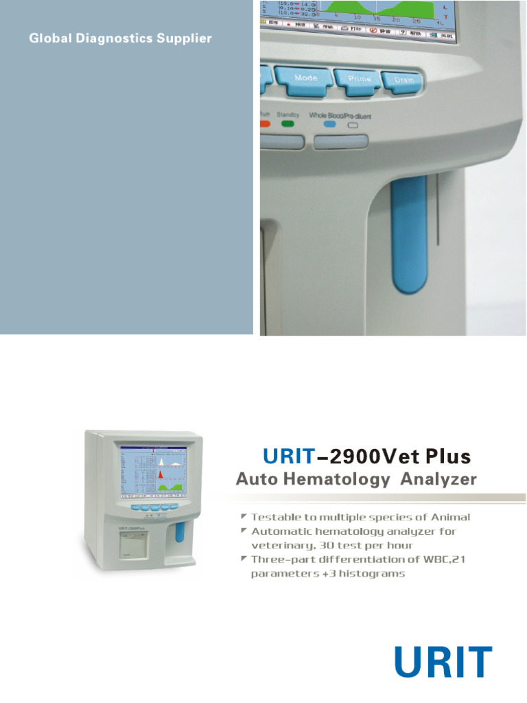 Urit 2900 Vet Plus | PDF