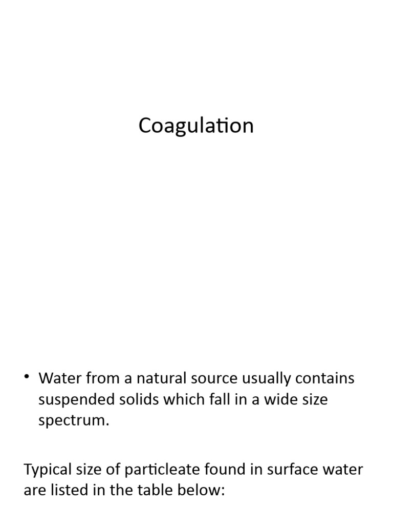 Coagulation | Download Free PDF | Colloid | Chemistry