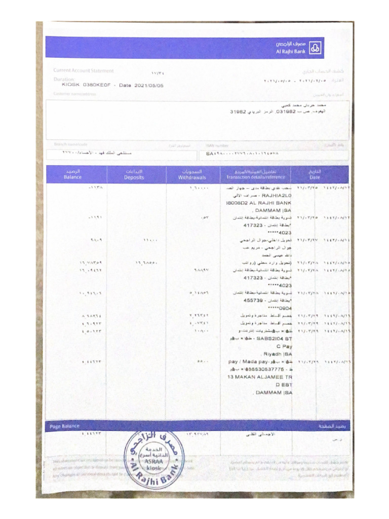 Al Rajhi Bank 3 | PDF