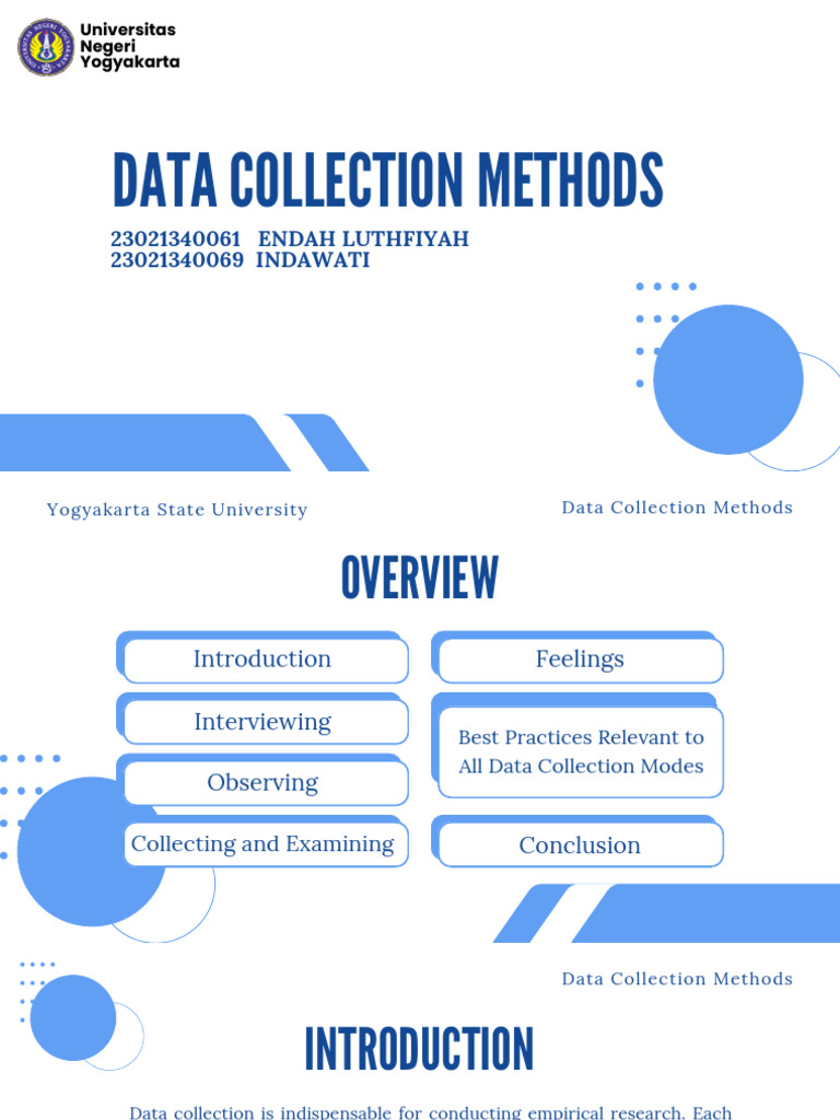 Group 10 - Data Collection Methods | Download Free PDF | Qualitative Research | Data
