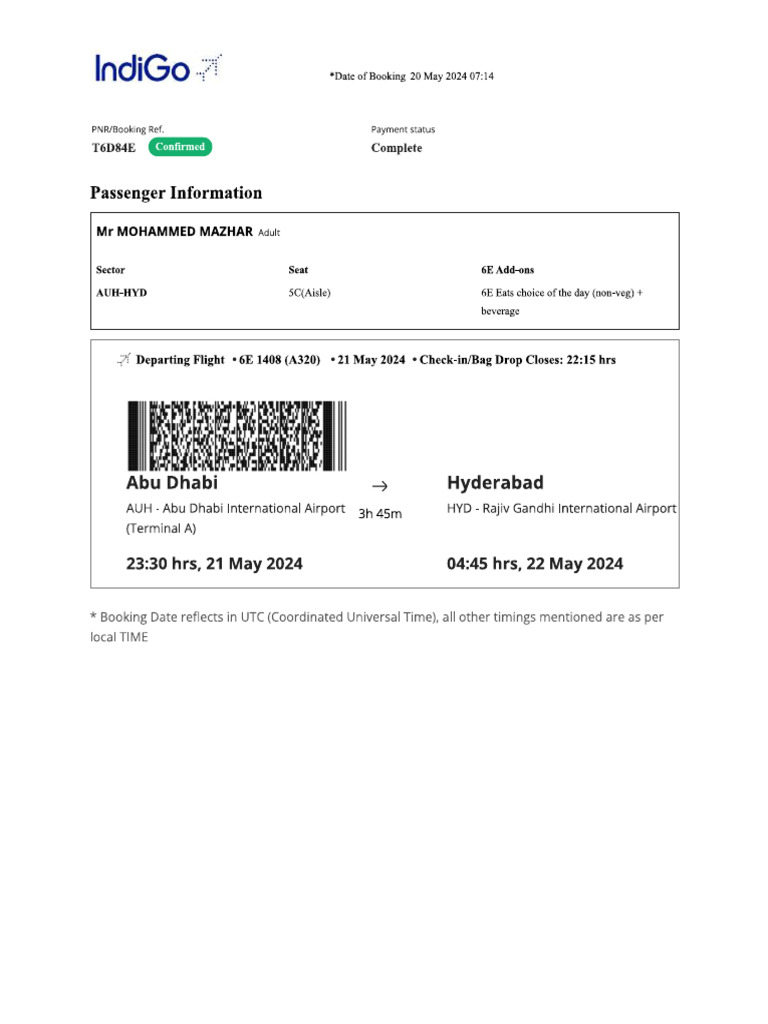 Ticket India | PDF