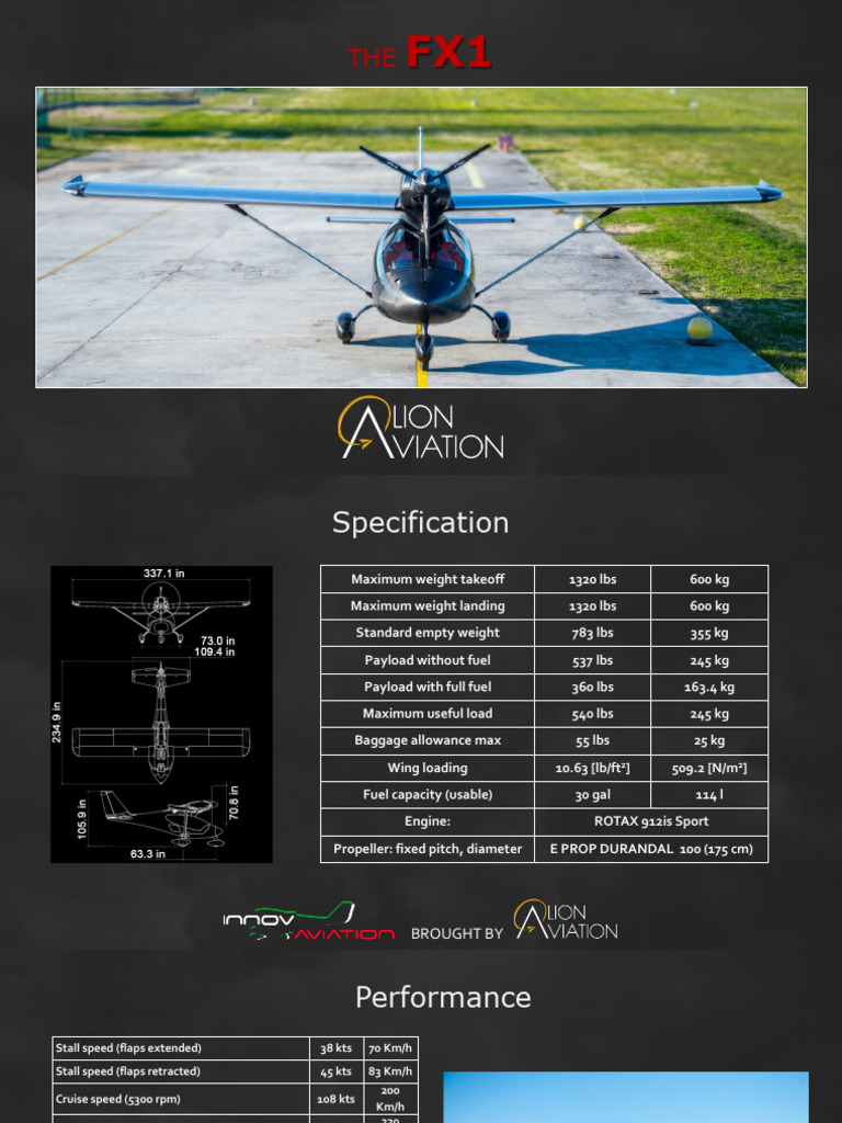 FX1 Brochure 1.2 | PDF | Takeoff | Payload