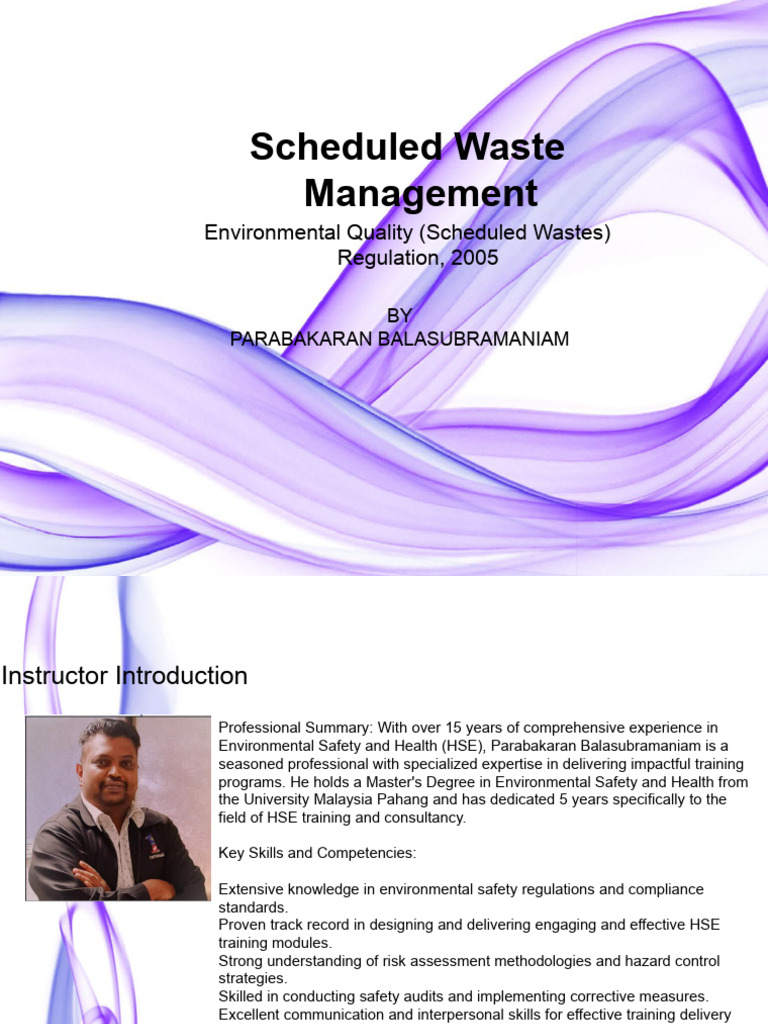 ESWIS_QUICK_GUIDE | PDF | Waste | Waste Management