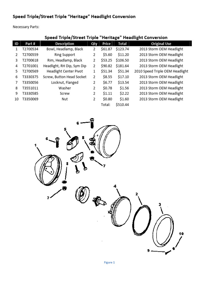Round Headlight Conversion | PDF | Headlamp | Electrical Connector