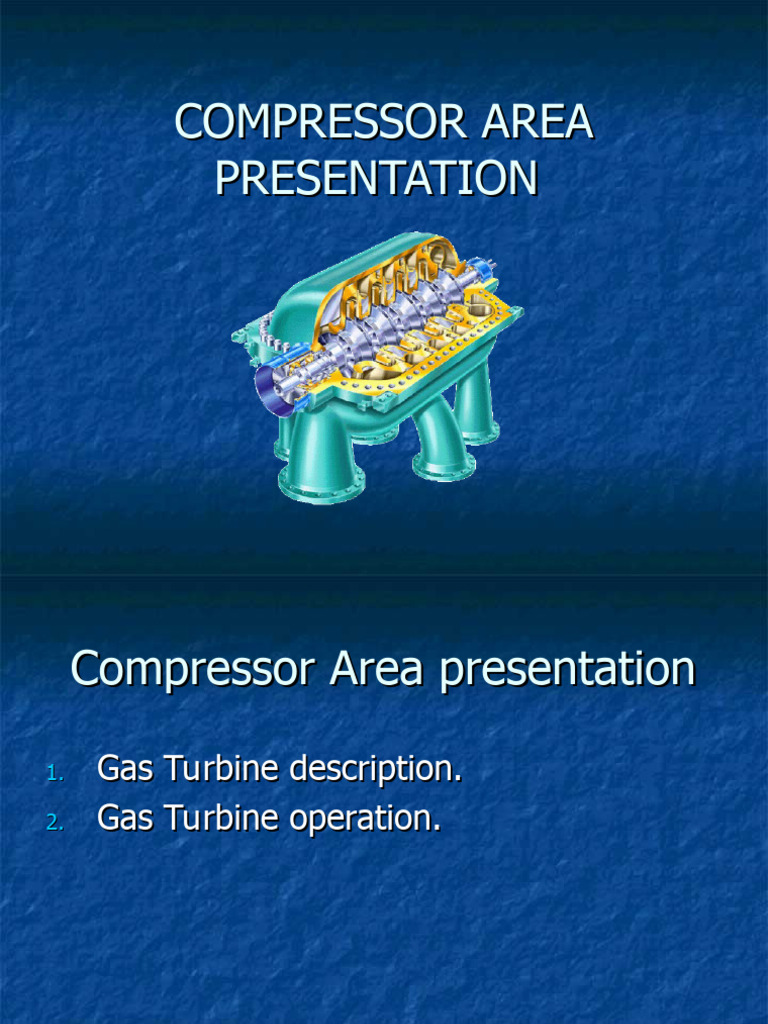 Compressor & Turbine AREA PRESENTATION | PDF