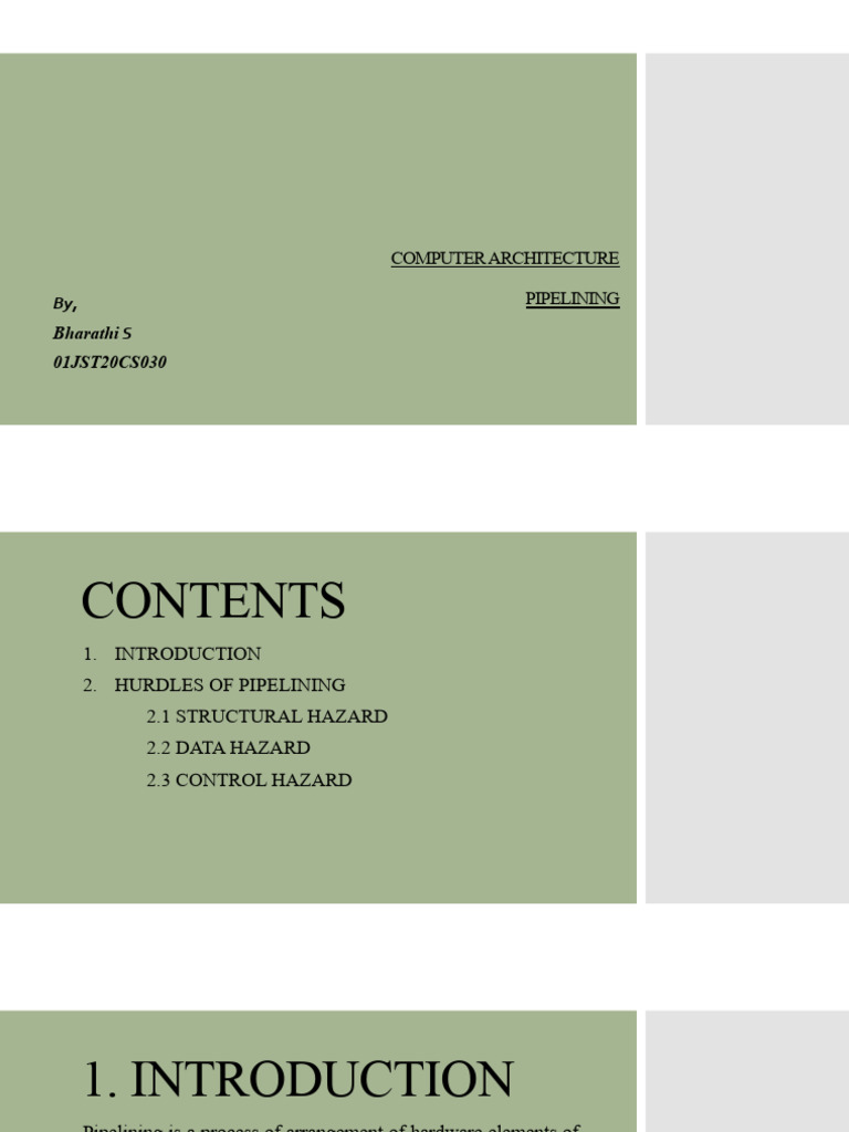 Presentation 1 | PDF | Digital Electronics | Computer Architecture
