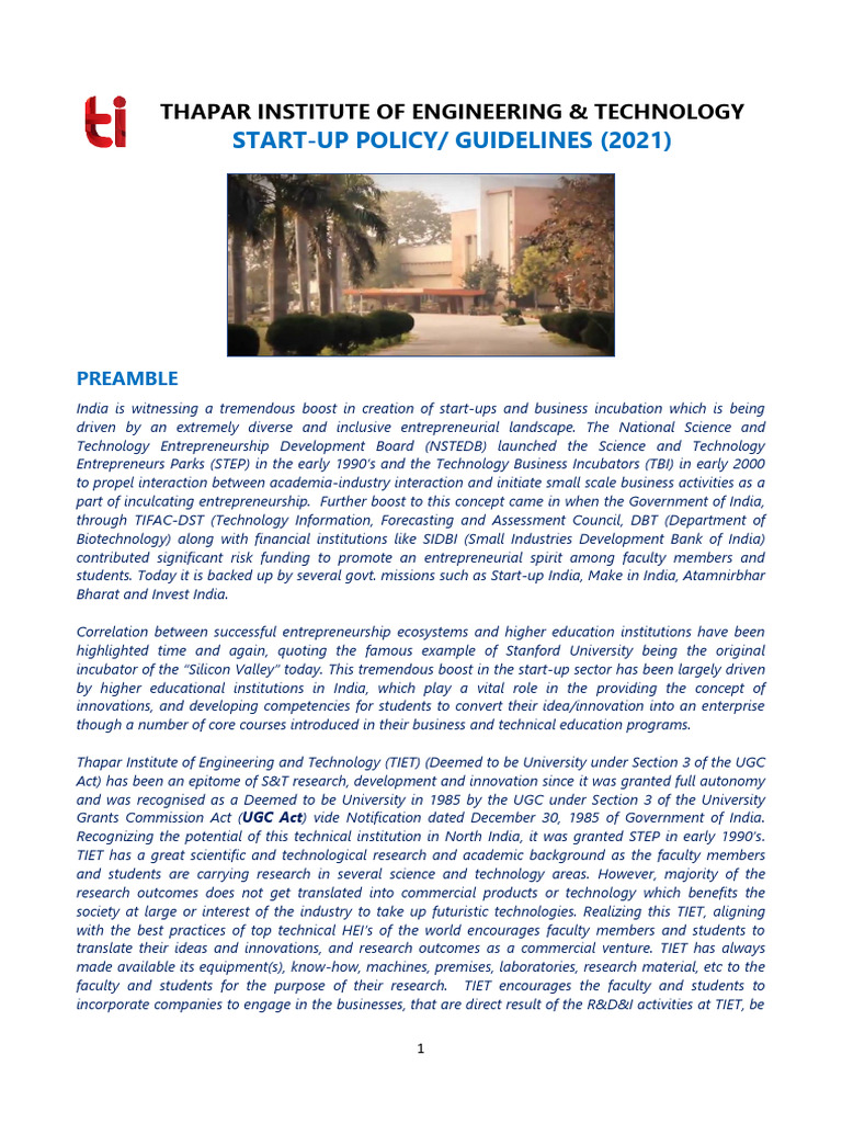 STARTUP POLICY - 201 - NISP - Final OCT2021 | PDF | Arbitration ...