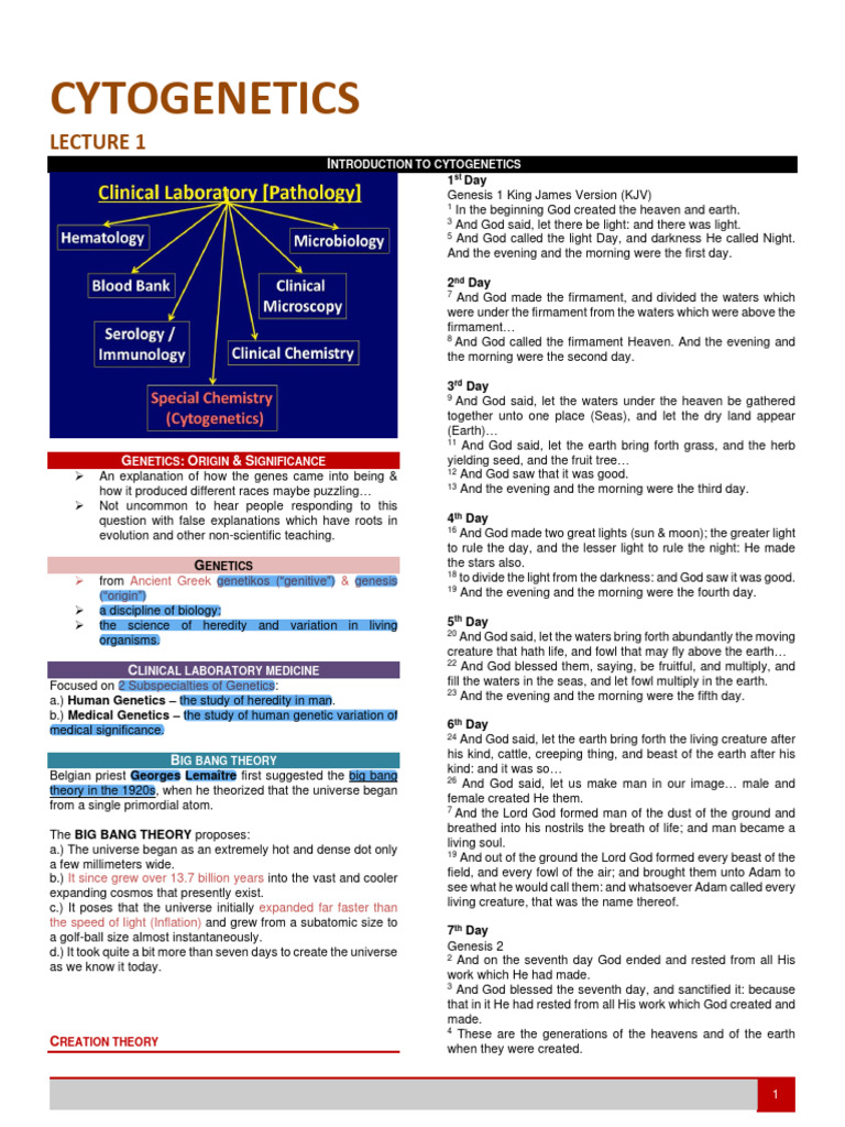 Cyto Trans 1 | Download Free PDF | Genetics | Gene