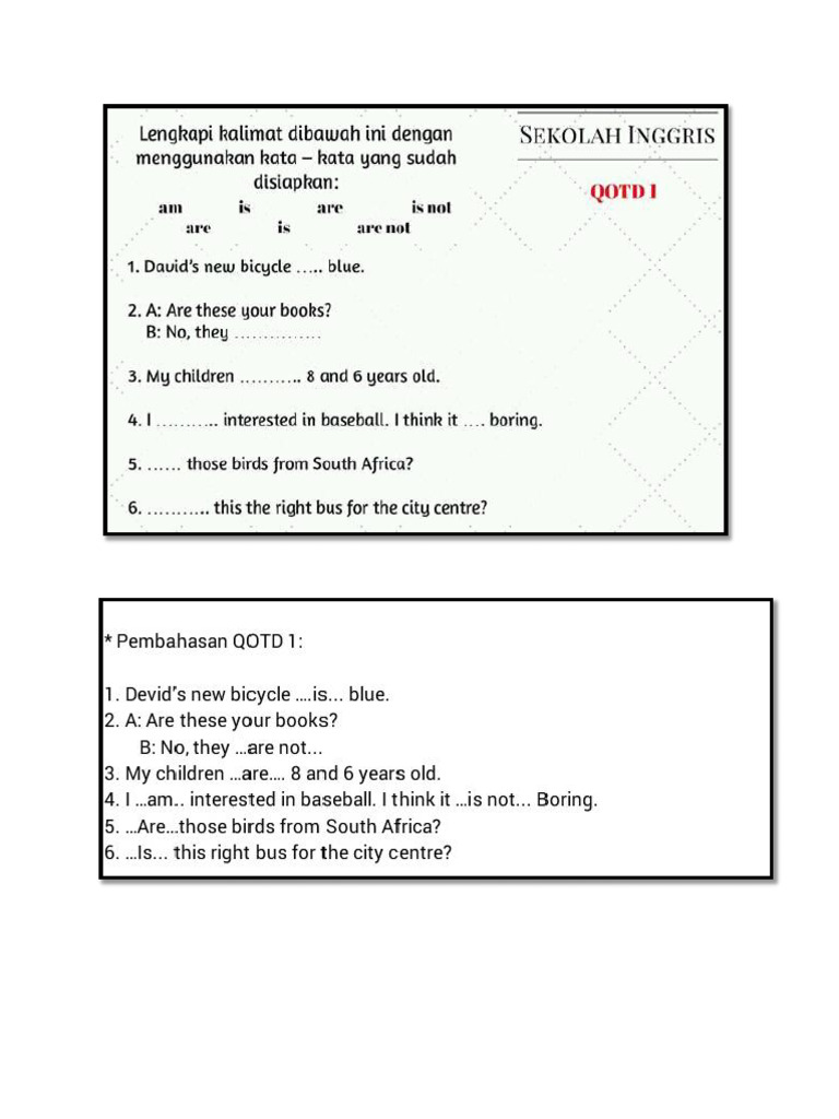 Soal Dan Jawaban Quis | PDF