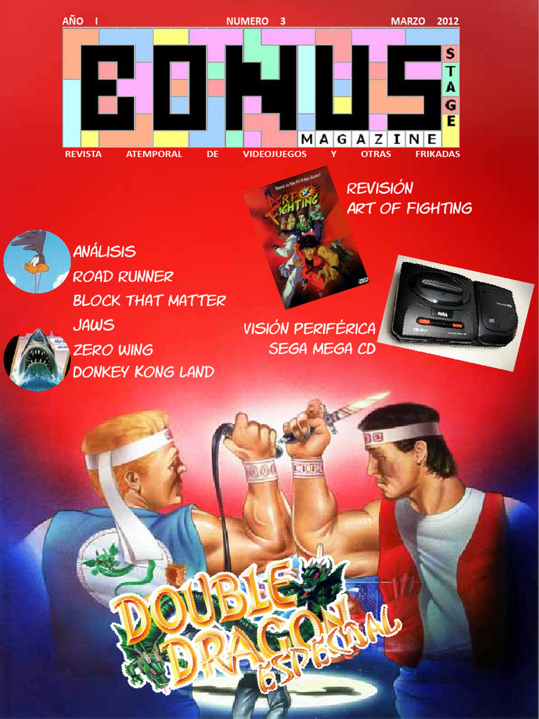 Bonus Stage Magazine 03 Especial-Double-Dragon | PDF | Juego de azar