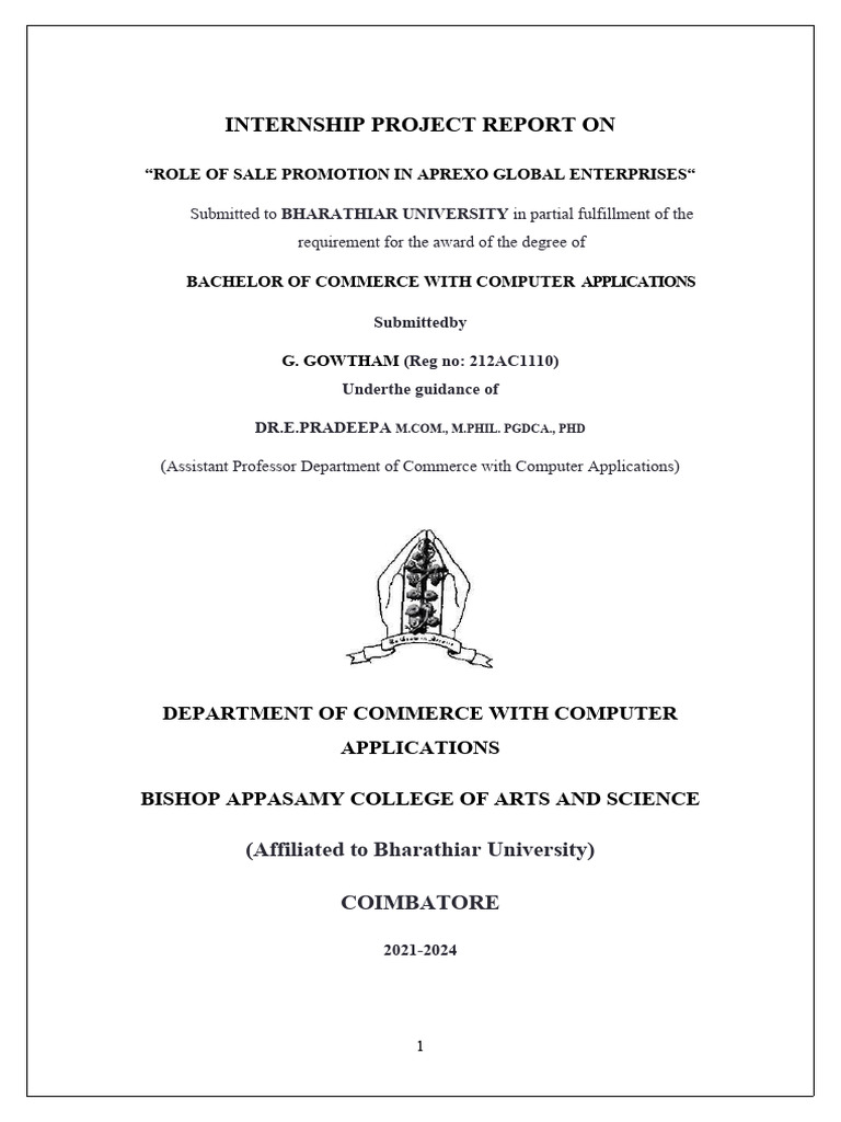 Gowatham | Download Free PDF | Sales | Marketing