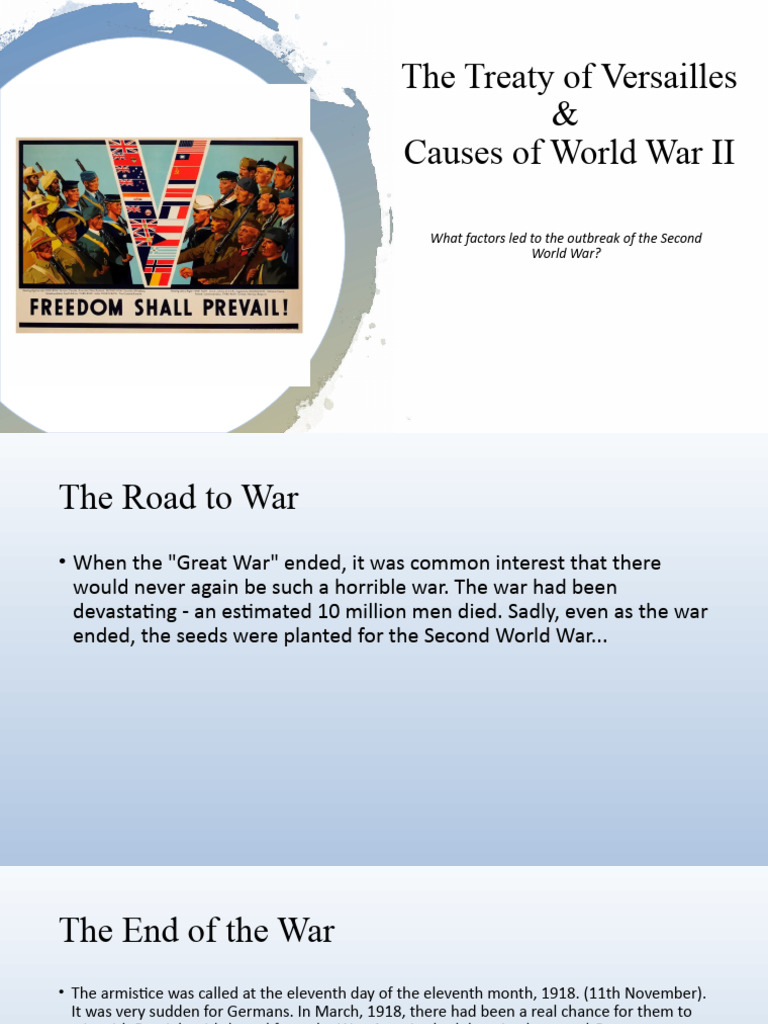 1. Treaty of Versailles & Overview of WWII | Download Free PDF | Treaty ...