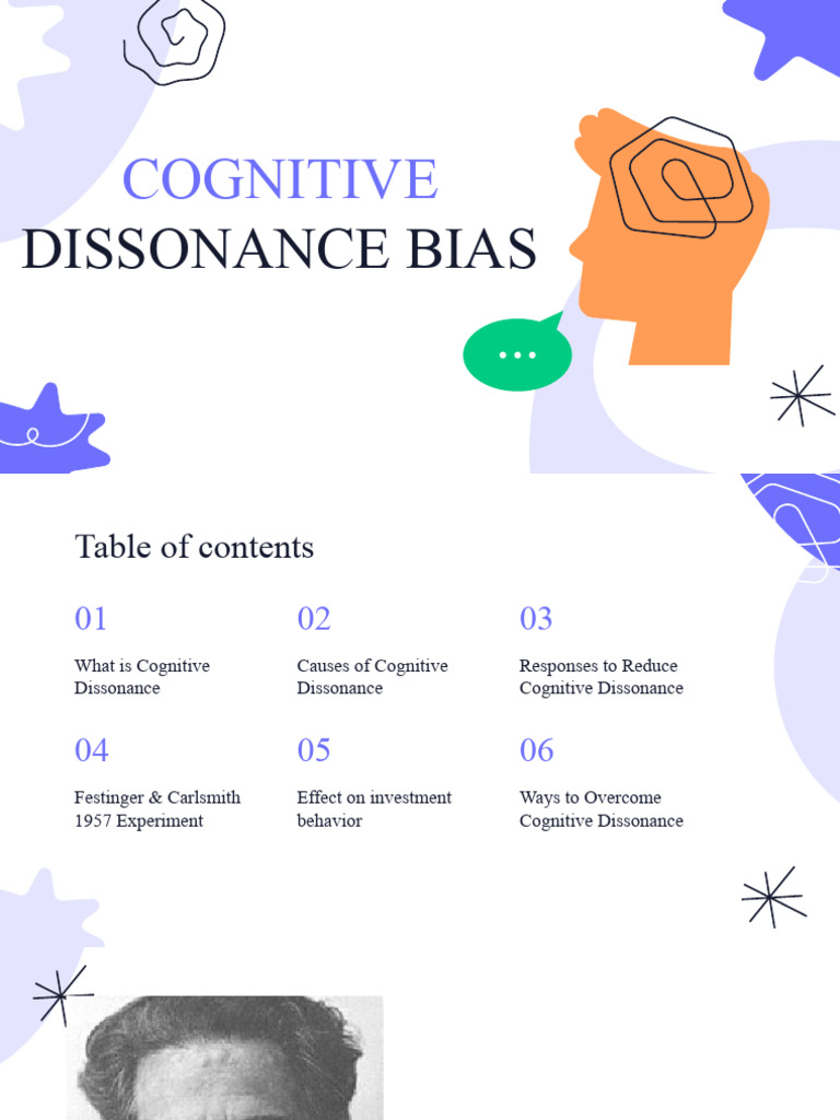 Cognitive Dissonance | PDF | Thought | Psychological Concepts
