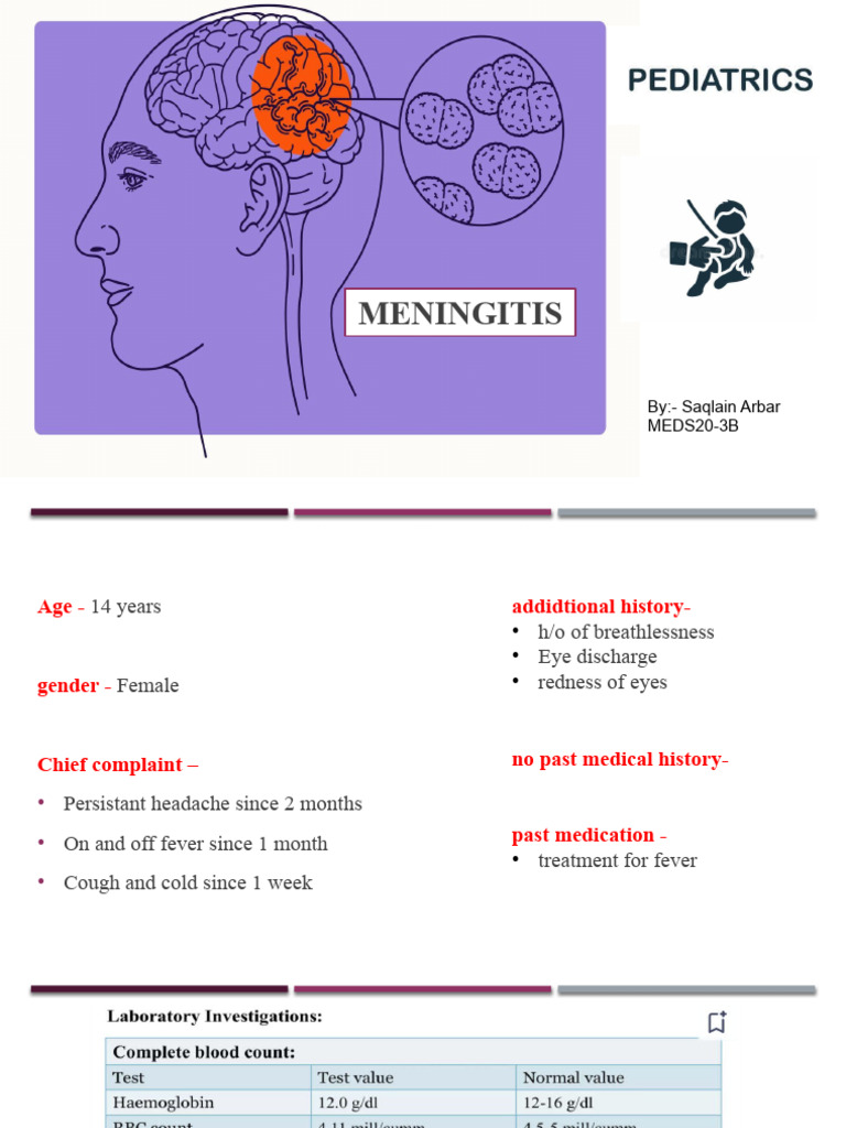 Meningitis | Download Free PDF | Meningitis | Diseases And Disorders
