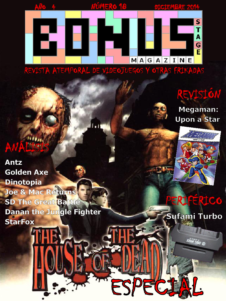 Bonus Stage Magazine 18 House-Of-The-Dead | PDF
