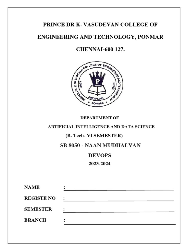 Devops Manual | PDF | Computing | System Software