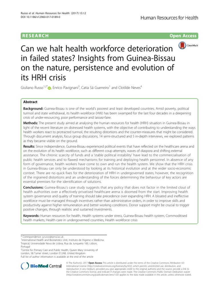 Can We Halt Health Workforce Deterioration | PDF | Government Spending ...