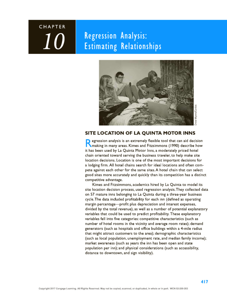 Regression Analysis | PDF