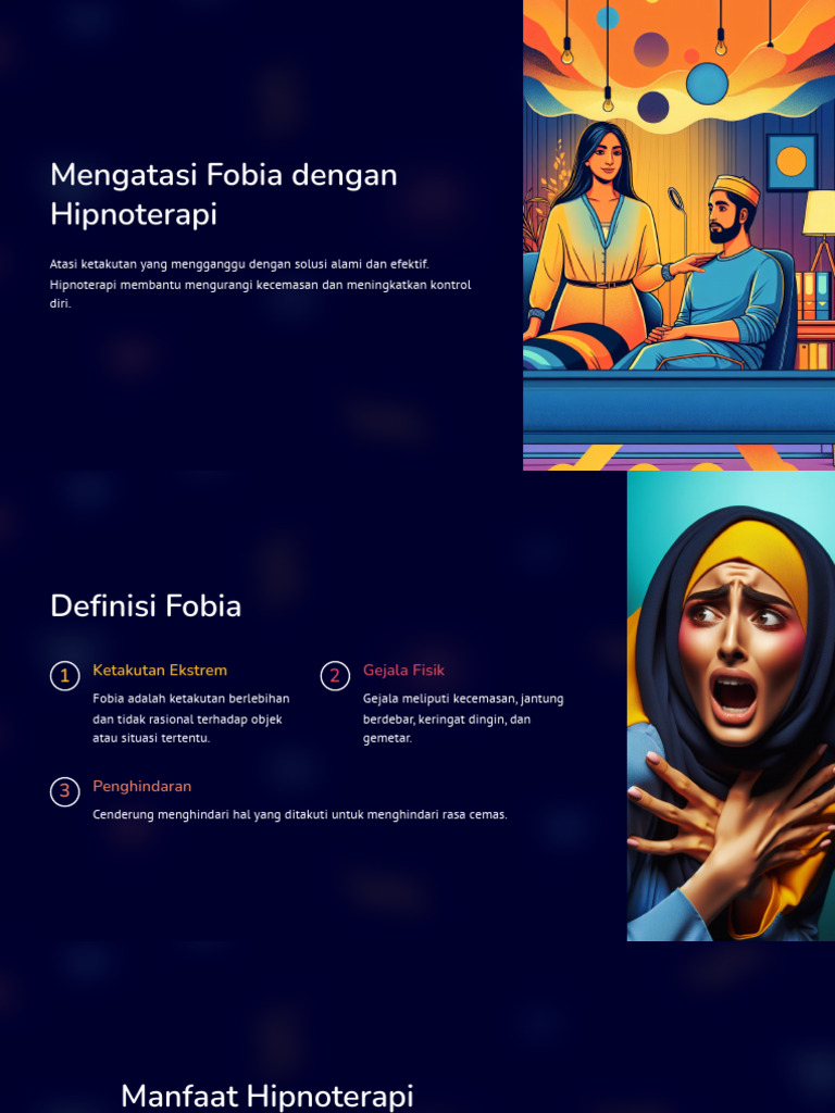 Mengatasi Fobia Dengan Hipnoterapi | PDF | Karier & Perkembangan | Pengembangan Diri